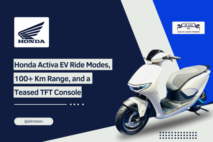 Honda Activa EV: A New Era of Electric Scooters - All India EV
