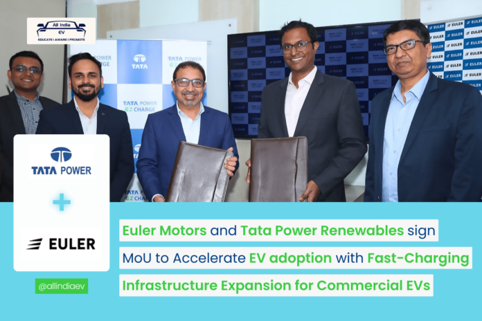 Euler Motors and Tata Power Renewables collaborated to Boost EV ...