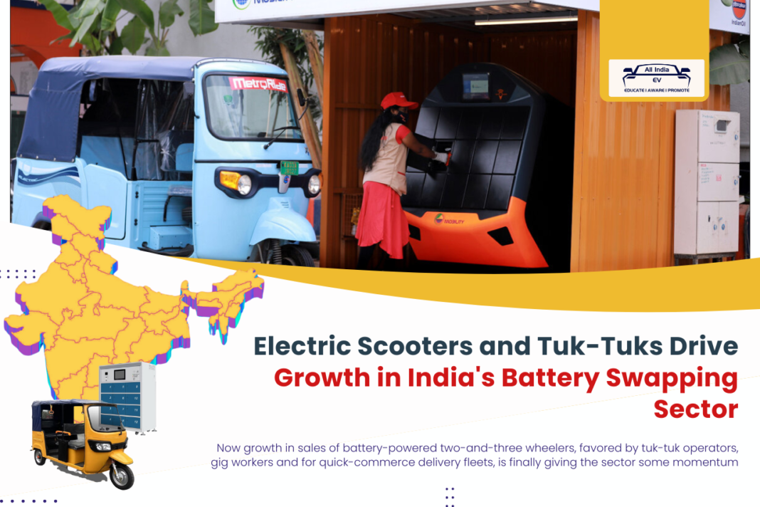 Battery Swapping Gains Speed for EV 2 & 3-Wheelers in India