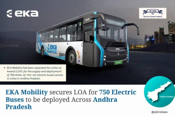EKA Mobility to Deploy 750 Electric Buses in Andhra Pradesh