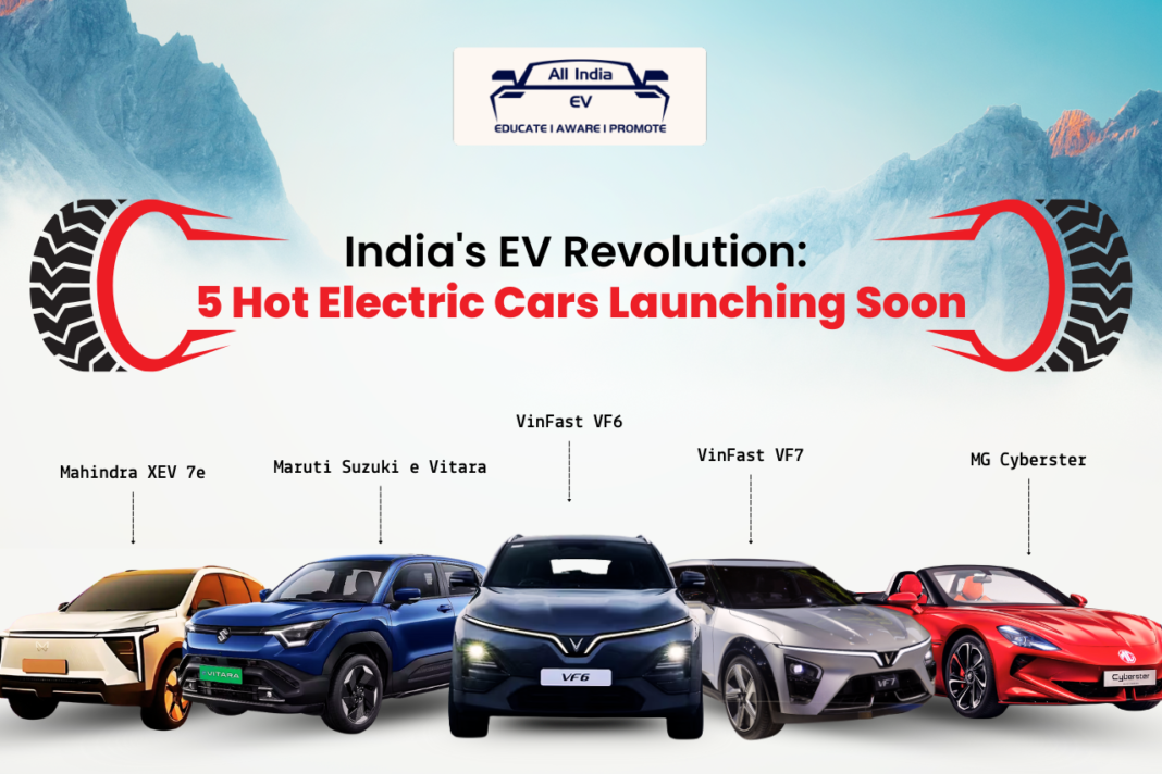 5 New Electric Vehicles Launching Soon in India