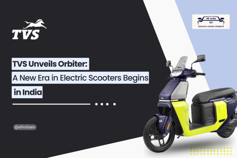 TVS Motor Launches Affordable ‘Orbiter’ to Expand EV Lineup