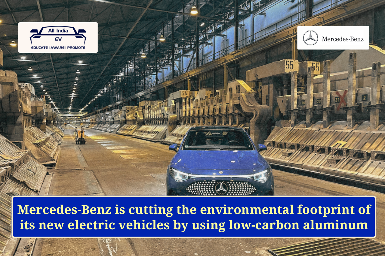 Mercedes-Benz Slashes EV Carbon Footprint with Aluminium